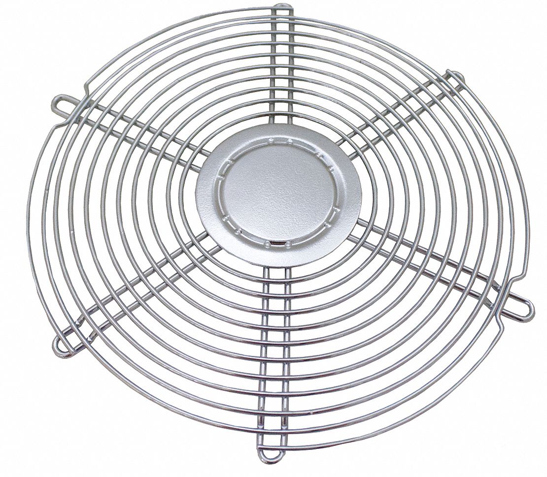 EBM-PAPST, 6 3/4 in Radiator Connection, 1/4 in Dp, Compact Axial Fan ...