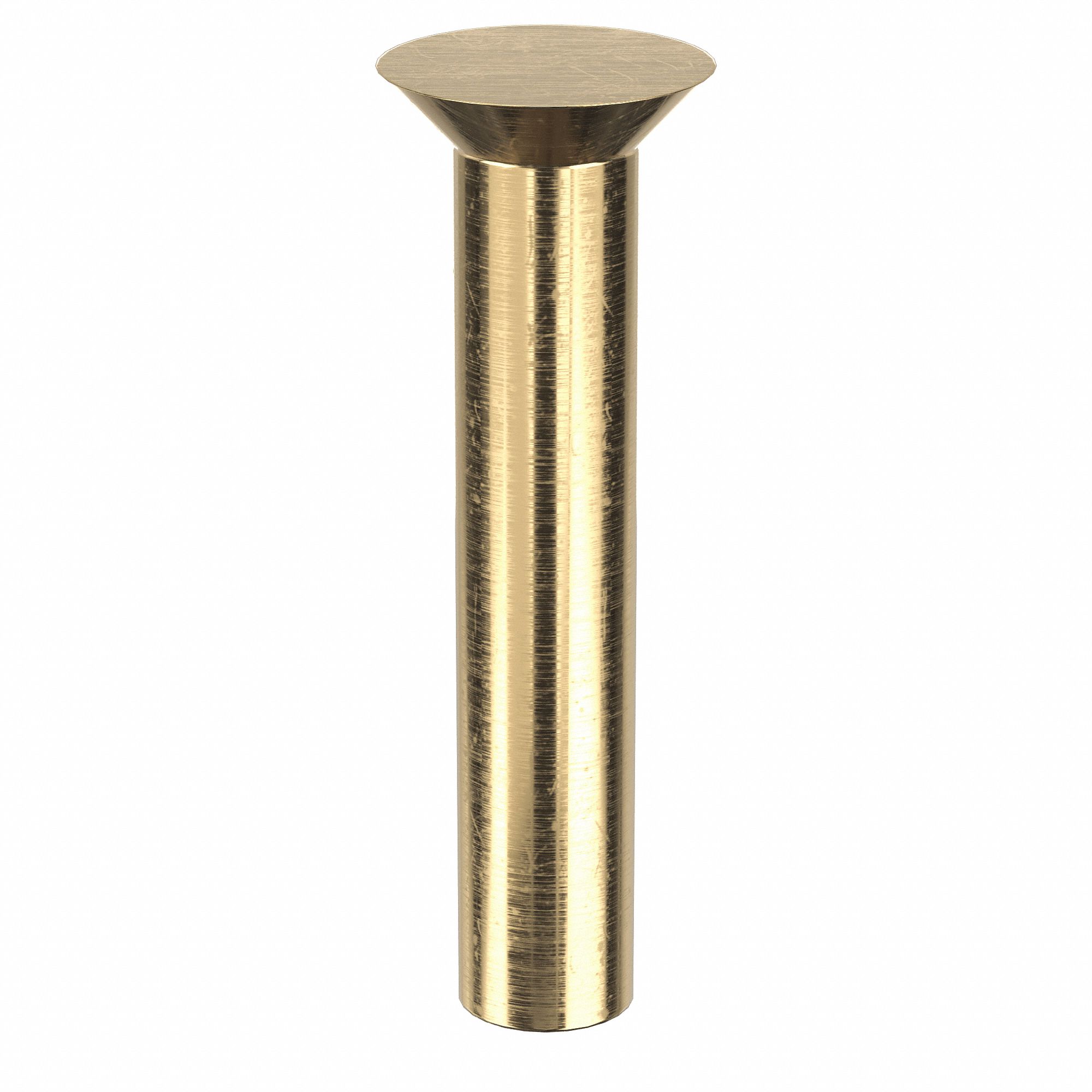 Inch, Countersunk, Solid Rivet,5/8 in L,Countersunk,PK100 - 6LA74 ...