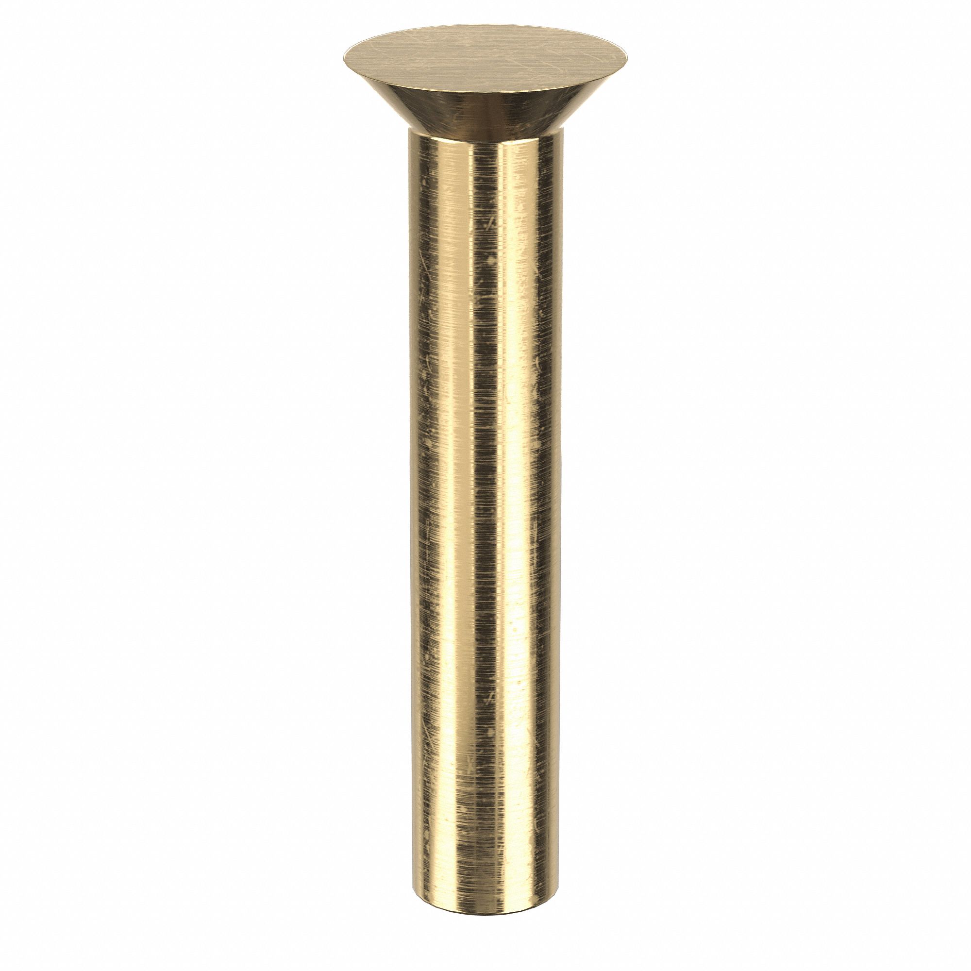 Inch, Countersunk, Solid Rivet,1 in L,Countersunk,PK110 - 6LA80|27B0616 ...