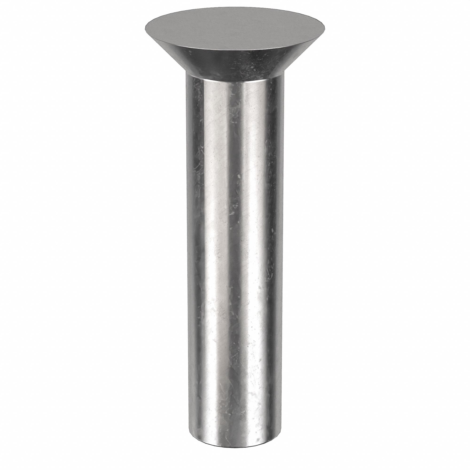 Inch, Countersunk, Solid Rivet,1/2 in L,Countersunk,PK100 - 6LA89 ...