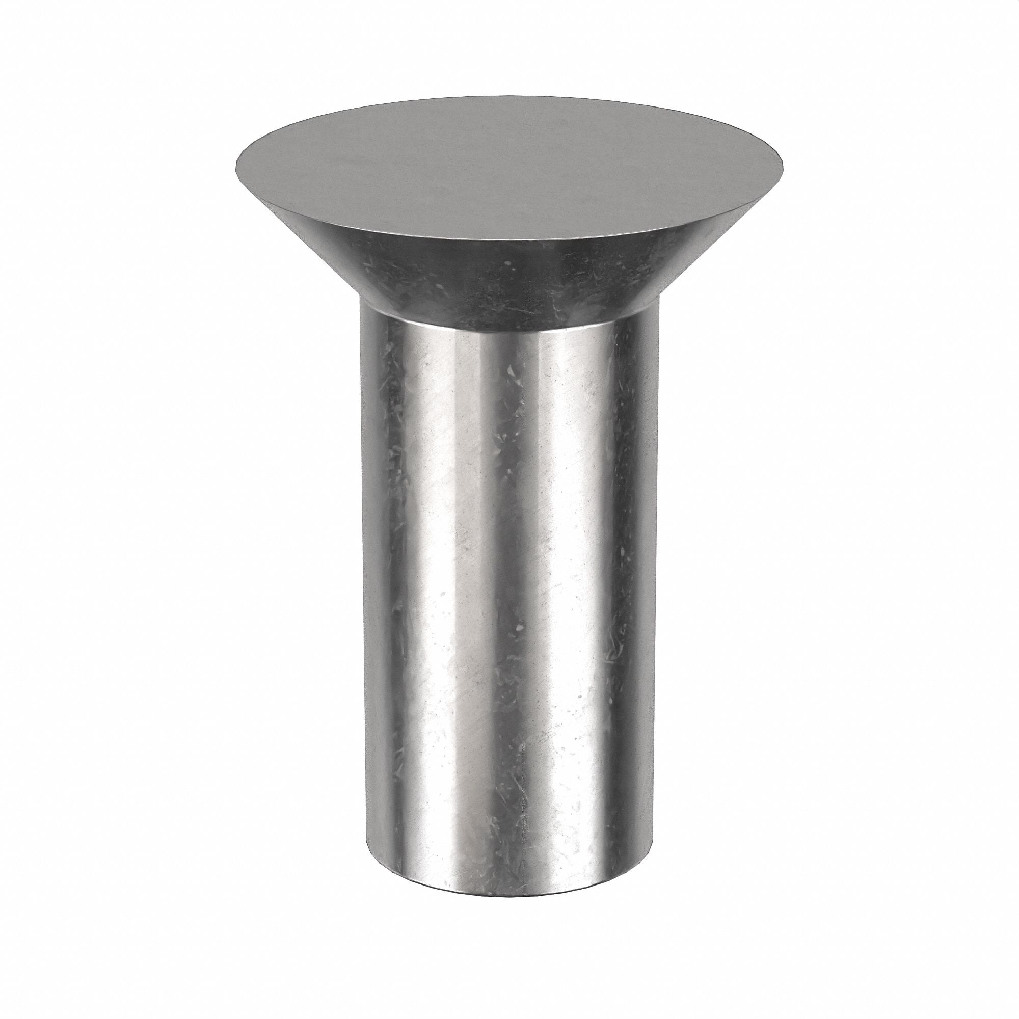 Inch, Countersunk, Solid Rivet,3/8 in L,Countersunk,PK100 - 6LA93 ...