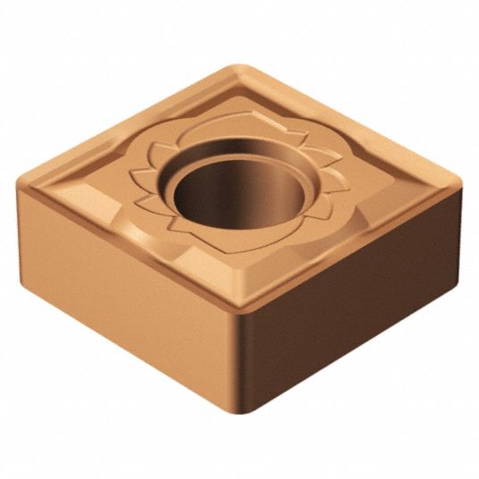 SANDVIK COROMANT, 0.500 in Inscribed Circle, Neutral, Turning Insert ...