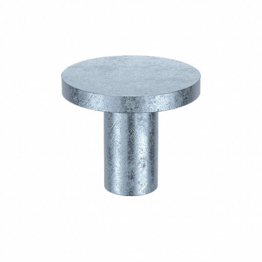 Inch, Flat, Solid Rivet,14/69 in L,Flat,PK1000 - 6LB53|TRSL01 - Grainger