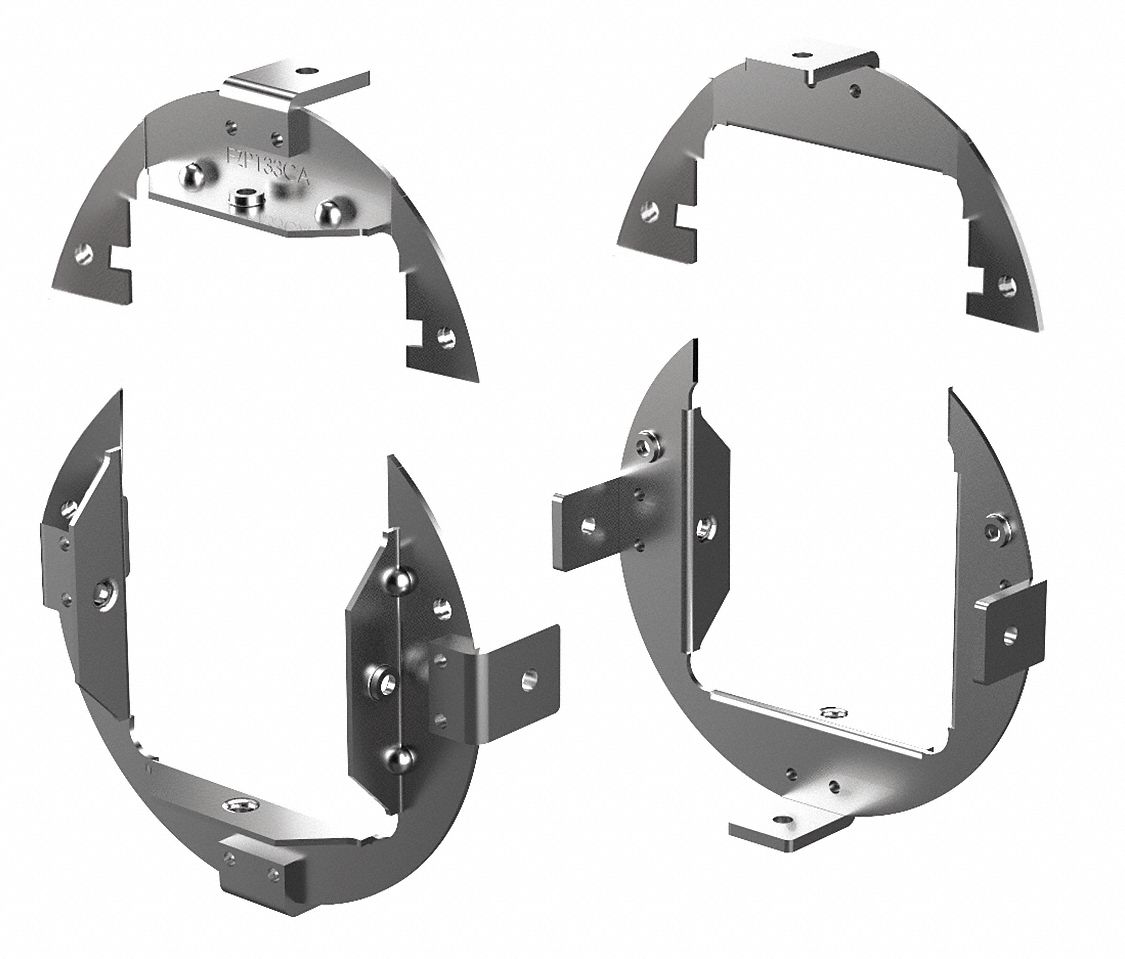 STI, Round, 2.13 in Overall Ht, Round Wall Plate - 6LE12|EZP133CA ...