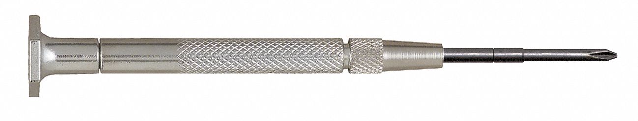 Jewelers Screwdriver, Tip Size #00, Phillips, Overall Length 4 in, ESD ...