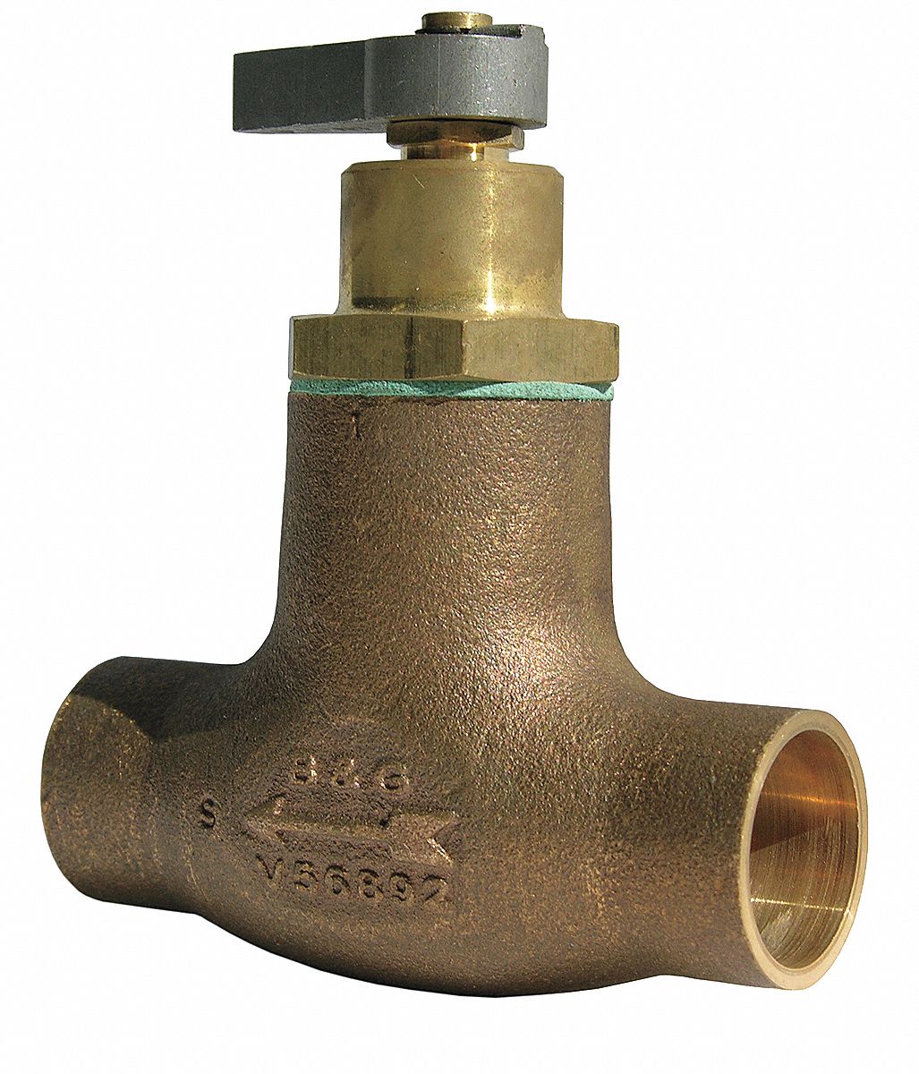 BELL & GOSSETT, Bronze, 3/4 in Pipe Size, Flo-Control Valve - 6LFC0 ...