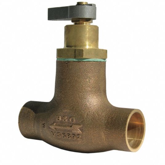 BELL & GOSSETT, Bronze, 3/4 in Pipe Size, Flo-Control Valve - 6LFC0 ...