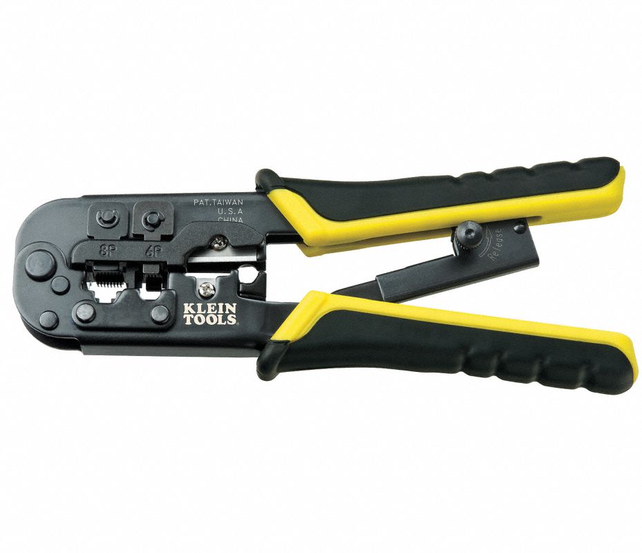 KLEIN TOOLS Pinza Crimpeadora,Longitud Total 7-1/2", Capacidad 28 a 22 ...