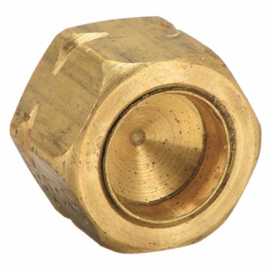PARKER, 3/8 in OD Fitting Size, NPTF, Compression Fitting Plug - 6LG98 ...