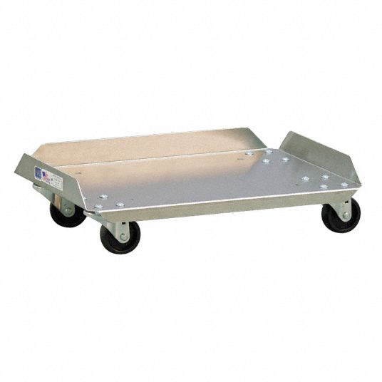 NEW AGE, 100 lb Max Load Capacity, 6 in Overall Ht, Dough Dolly - 6LGJ4 ...