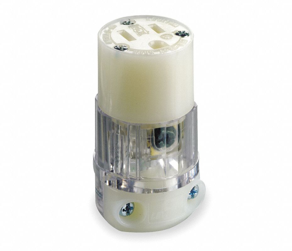 LEVITON Conector Hospital 125VCA Transparente - Conectores de Cuchilla ...