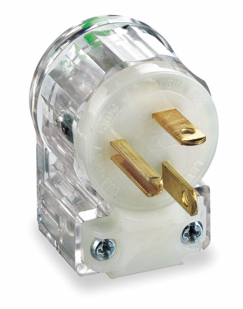 LEVITON Plug, 5-20P, 20A, 125V - 6LN99|8315-CAT - Grainger