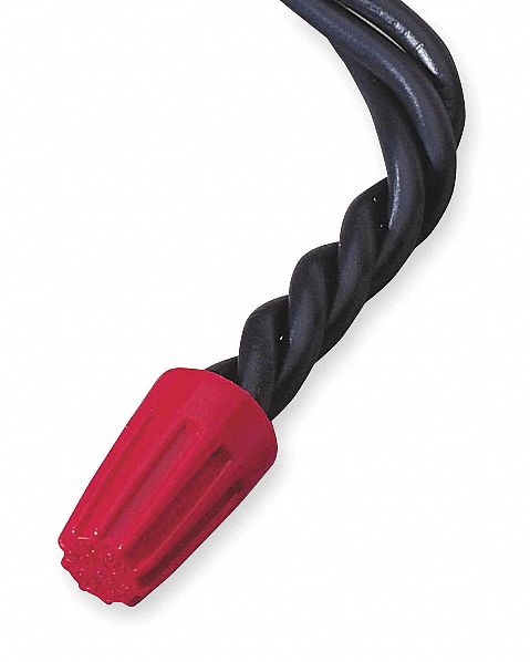 IDEAL, Red, 150, Twist On Wire Connector - 6LU44|30-076J - Grainger
