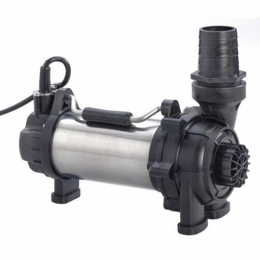 1 hp, Glass Fiber/Plastic housing, Pond and Garden Pump - 6LUP6|6LUP6 ...