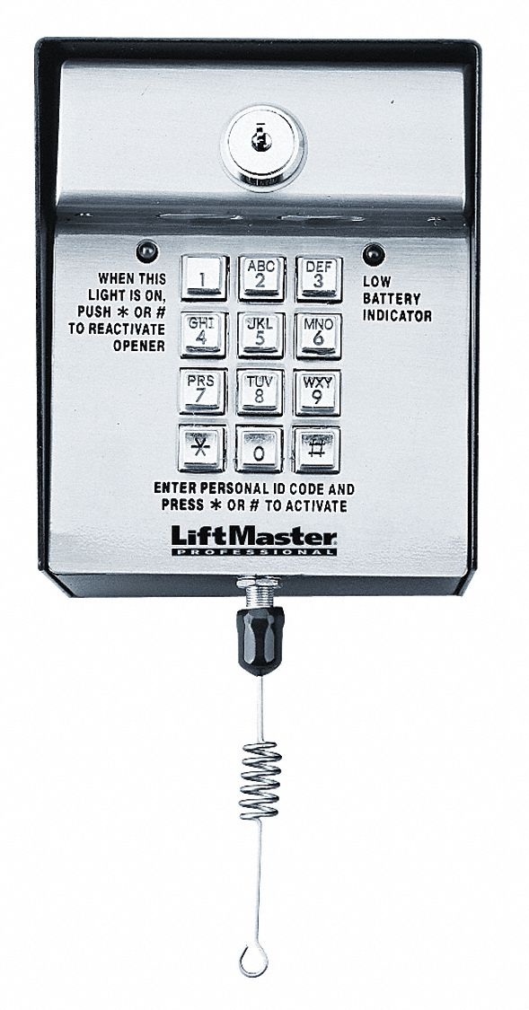 LIFTMASTER Commercial Access Control Keypad - 6LUU7|466LM - Grainger