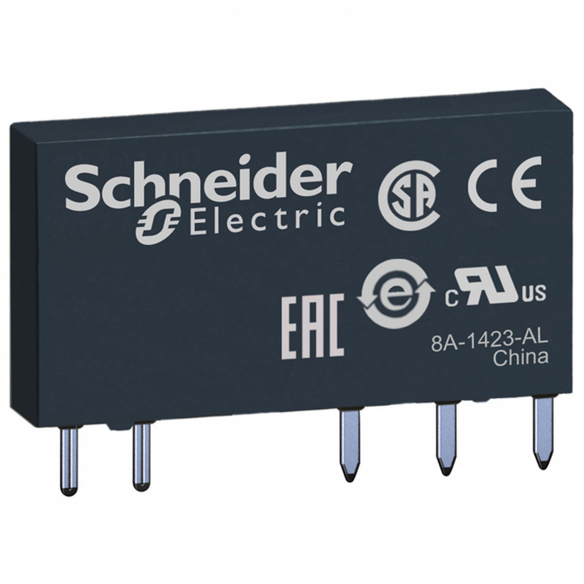 SCHNEIDER, 6 A Current Rating, 24V DC, Slim Interface Relay - 6LVK8 ...