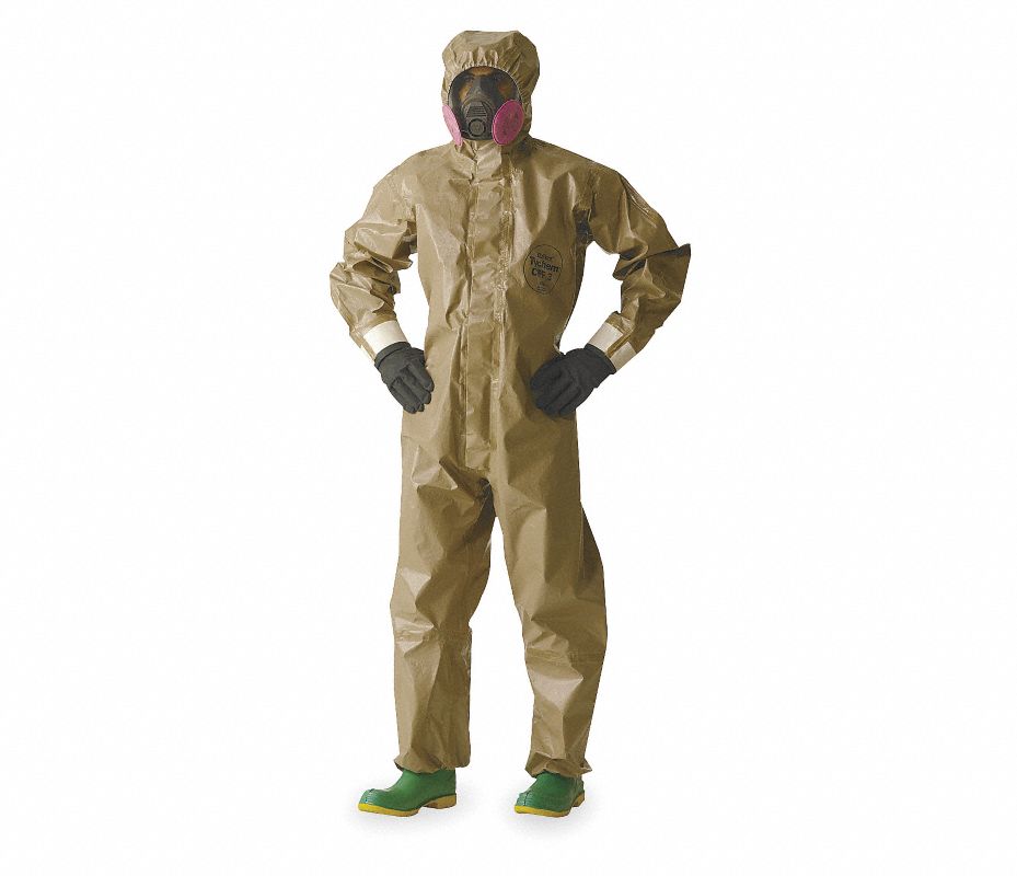 DUPONT Overol Resistente a Químicos con Capucha Tychem® 5000 Talla G ...