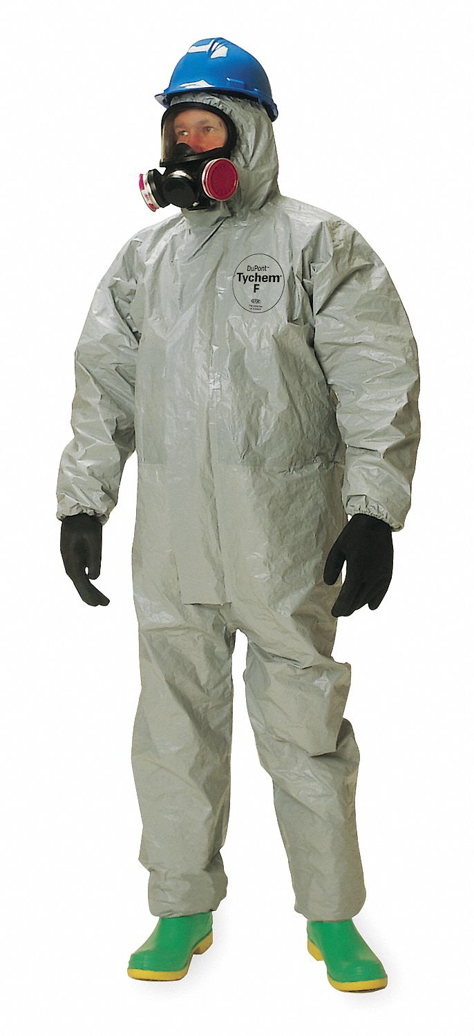 Hooded Chemical Resistant Coveralls - Grainger