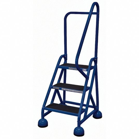 Cotterman 2 3 Ft Platform Ht Partially Assembled Rolling Ladder 6lyd8 St 303 A2 C21 P5