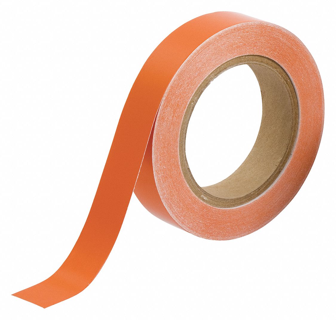 Orange, 1 in Wd, Pipe Marking Tape - 6M872|91428 - Grainger