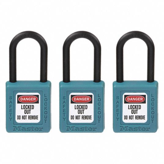 MASTER LOCK, Keyed Alike, Thermoplastic, Lockout Padlock - 6MCC5 ...