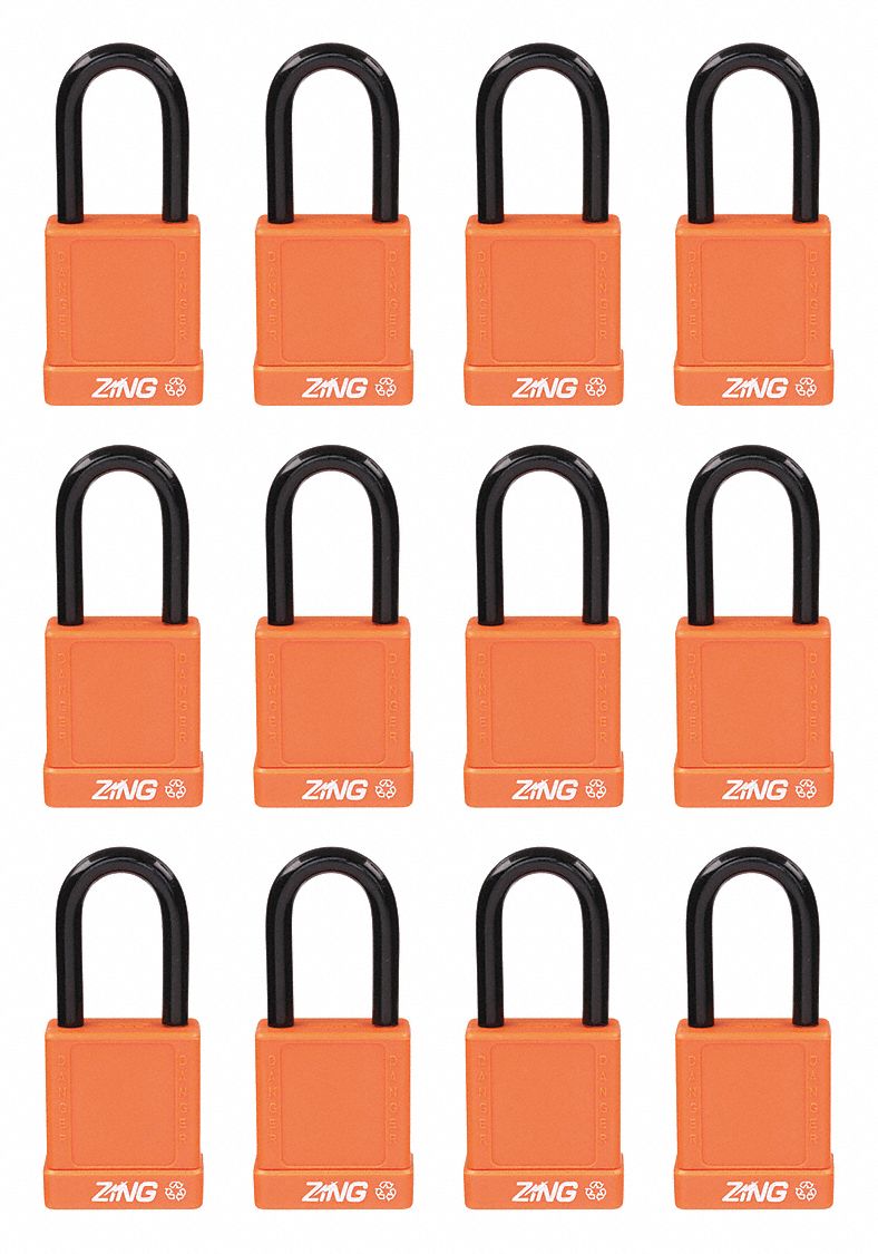MASTER LOCK, Keyed Alike, Thermoplastic, Lockout Padlock - 6MCD8 ...