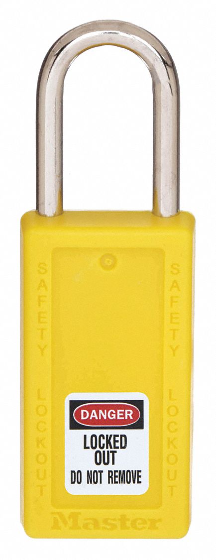 MASTER LOCK, Keyed Alike, Thermoplastic, Lockout Padlock - 6MCF0 ...