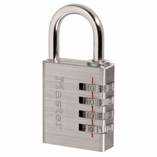 Gen Security, MASTER LOCK, Luggage Padlocks - 6MCR4|643D - Grainger
