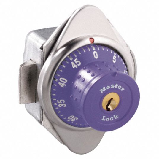 Built In Locker Lock,Automatic,Purple - Grainger