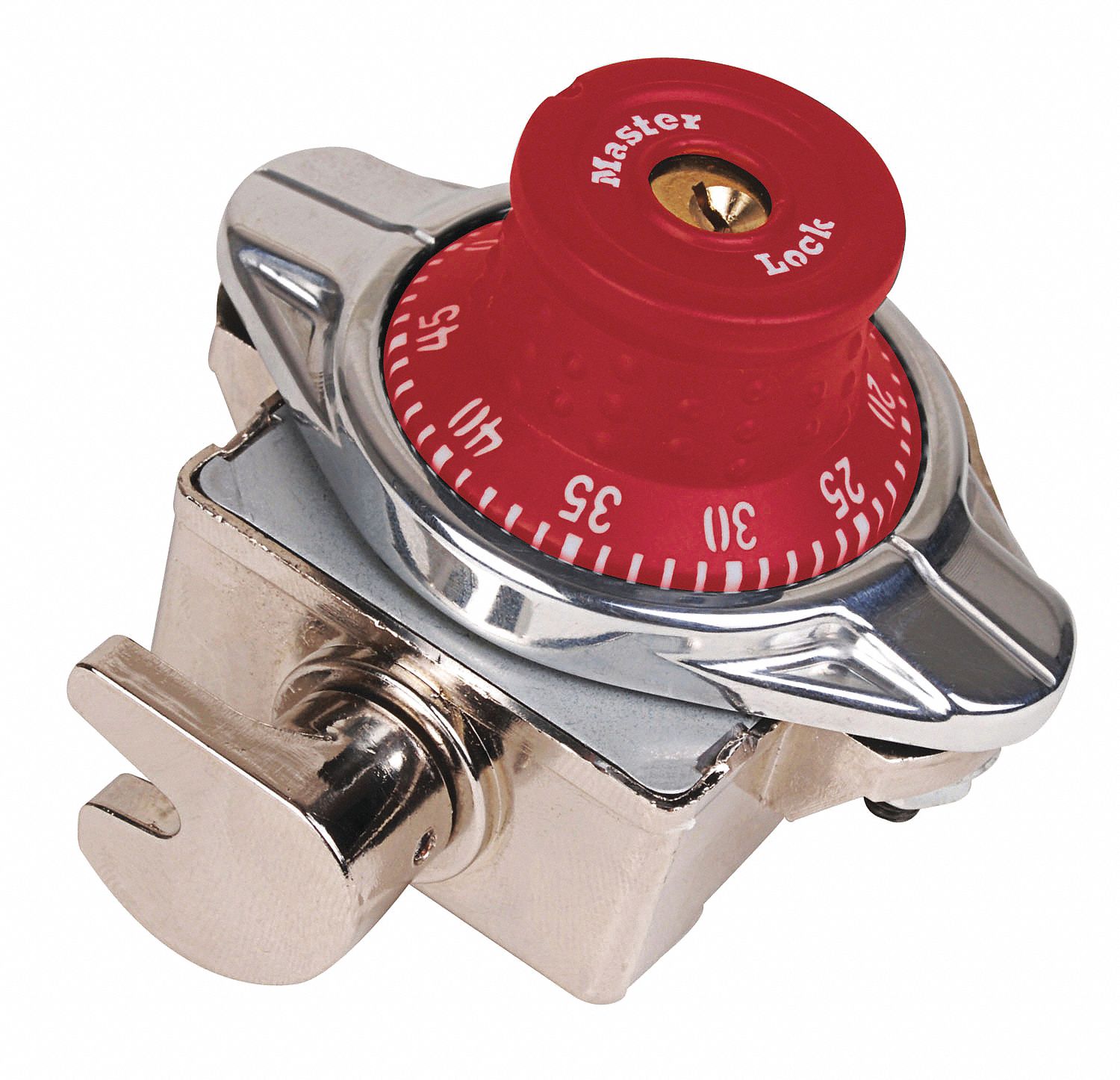 MASTER LOCK Built In Locker Lock, Key Control: Mfr. No. K1630, Red for ...