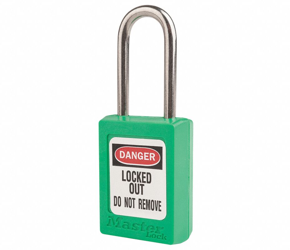 MASTER LOCK Candado de Bloqueo Verde con 2 llaves Igual - Candados con ...