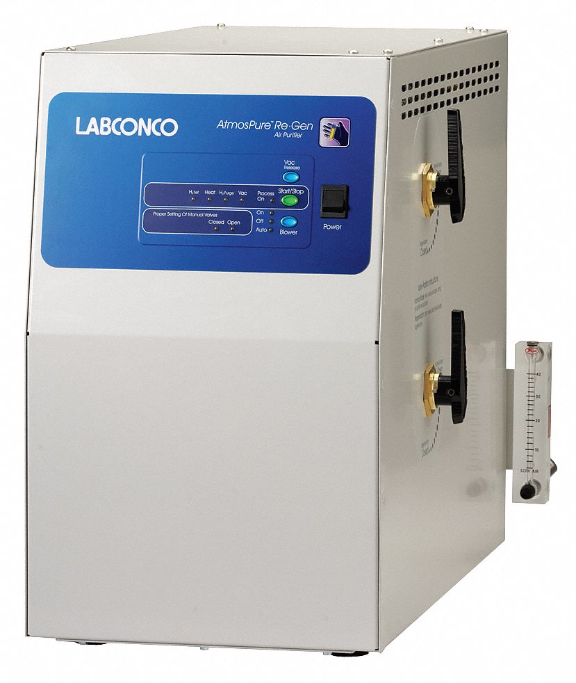 LABCONCO, Regenerator Gas Purifier, 14 7/8 in Overall Wd, Regenerator ...