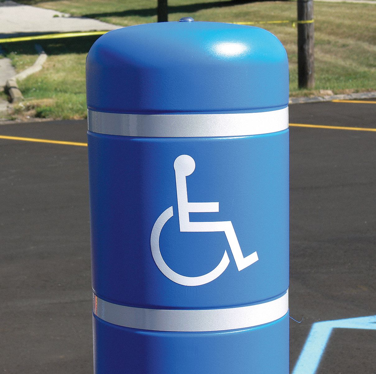 5 in Overall Ht, 5 in Overall Lg, ADA Logo Decal - 6MGX2|ADALBL - Grainger