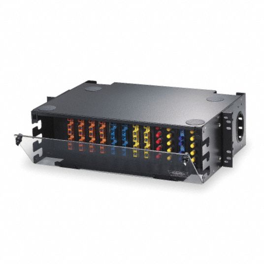 HUBBELL PREMISE WIRING Rack Mount Fiber Patch Panel - 6MH70|FCR525SPR ...