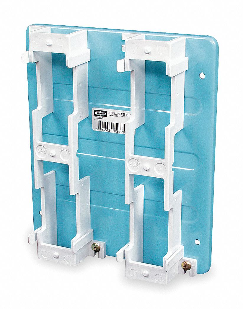 HUBBELL PREMISE WIRING, Modular 66 Block Backboard, HPW66BB, Modular 66 ...