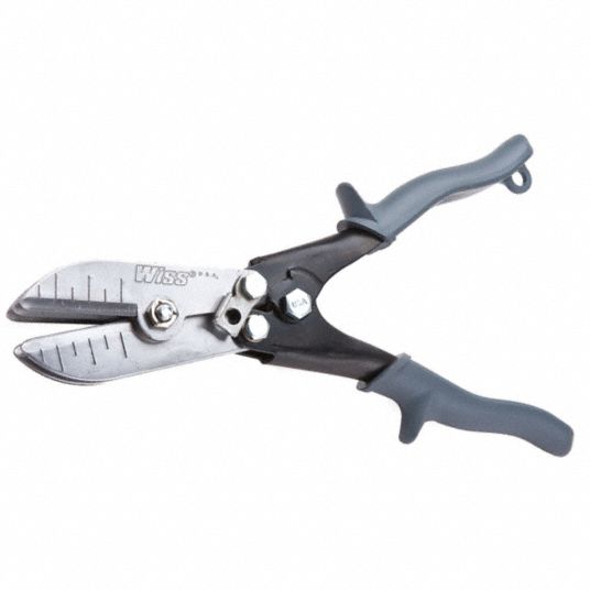 5 Blade Sheet Metal Crimper, 9-1/4" Length, 1 1/4 in Jaw Depth - Grainger