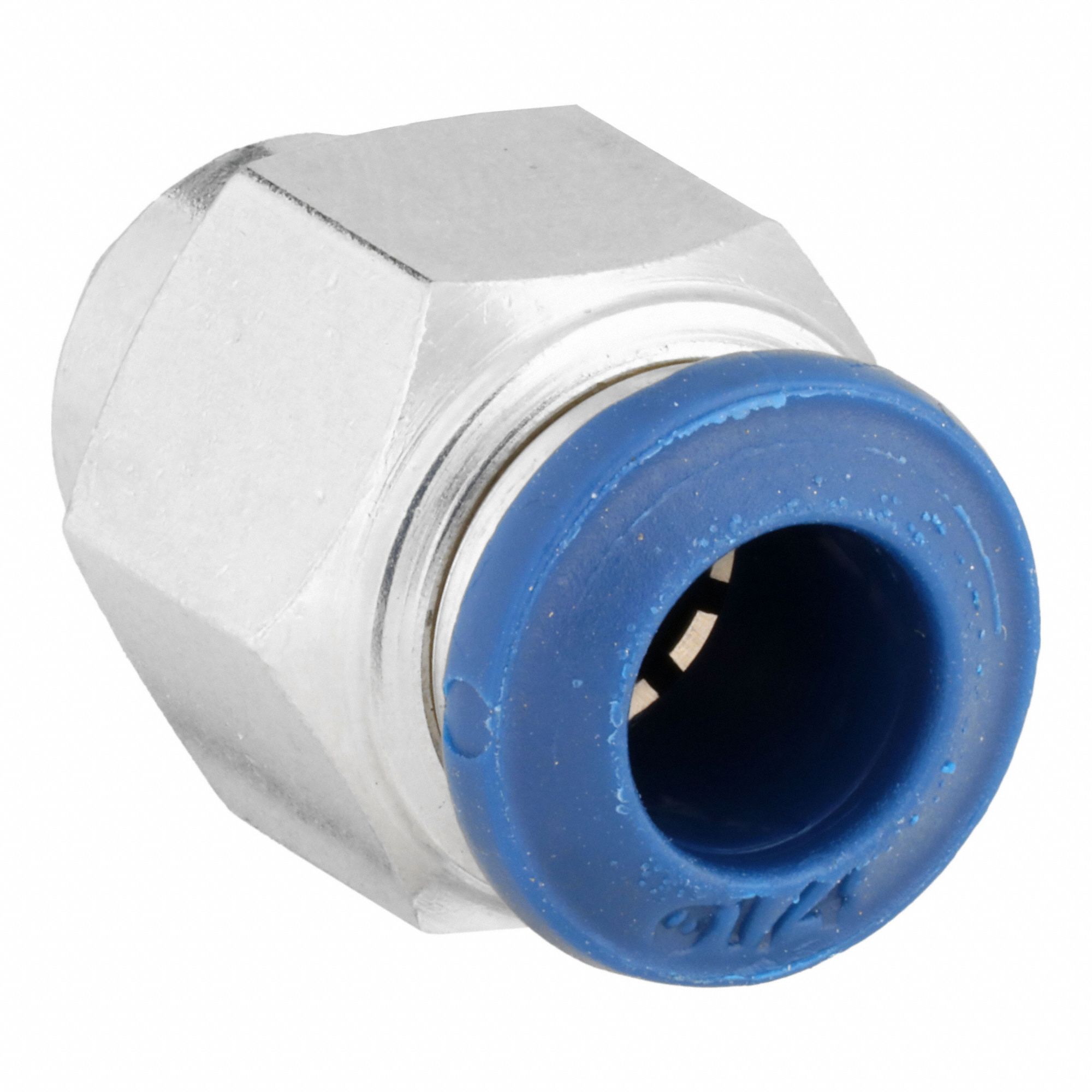 AIGNEP USA, 1/4 in OD x 5/16 in Pipe Size, Push-to-Connect x MUNF, Push-Fit Adapter Fitting ...