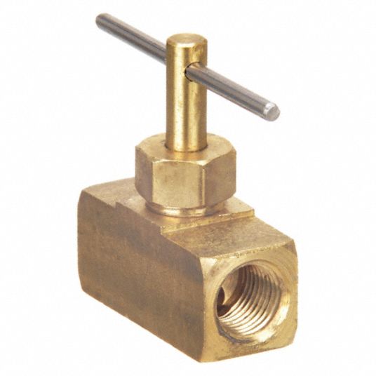 Inline Valve Body, Brass, Needle Valve - 6MN29|6MN29 - Grainger