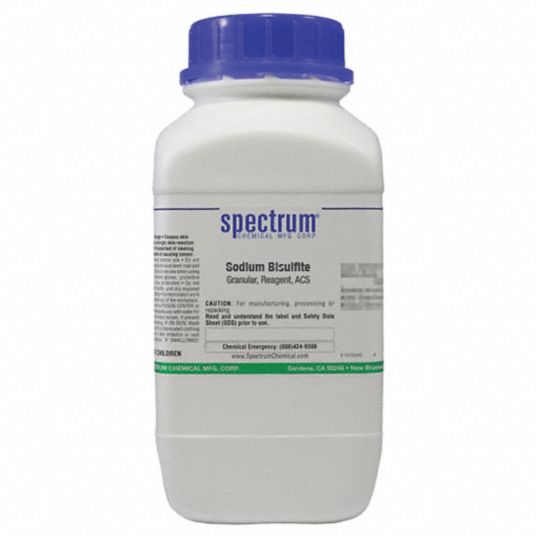 ACS, 2.5 kg, Sodium Bisulfite - 6MNJ1|S1173-2.5KG - Grainger
