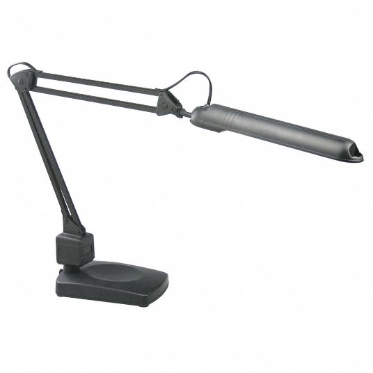 LUMAPRO, Fluorescent, 12 in Arm Reach, Articulating Arm Task Light ...