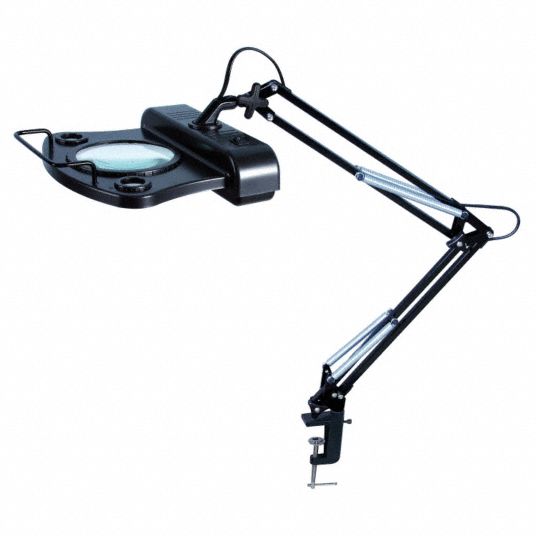 LUMAPRO, Fluorescent, 1.75x, Round Magnifier Light - 6MNT4|6MNT4 - Grainger