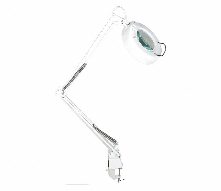 LUMAPRO Lámpara con Lupa Redonda Fluorescente Aumento 2.25 Blanco ...