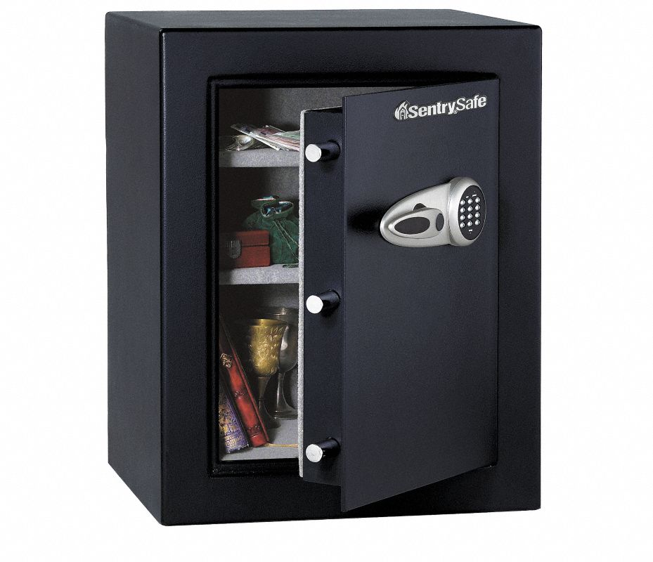 SENTRY SAFE Caja de Seguridad , 195 lb. - 6MPK3 | T8331BLKHRO ...