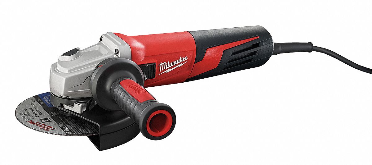 MILWAUKEE, 13 A, 9,000 RPM Max. Speed, Angle Grinder - 6MRT6|6161-33 ...