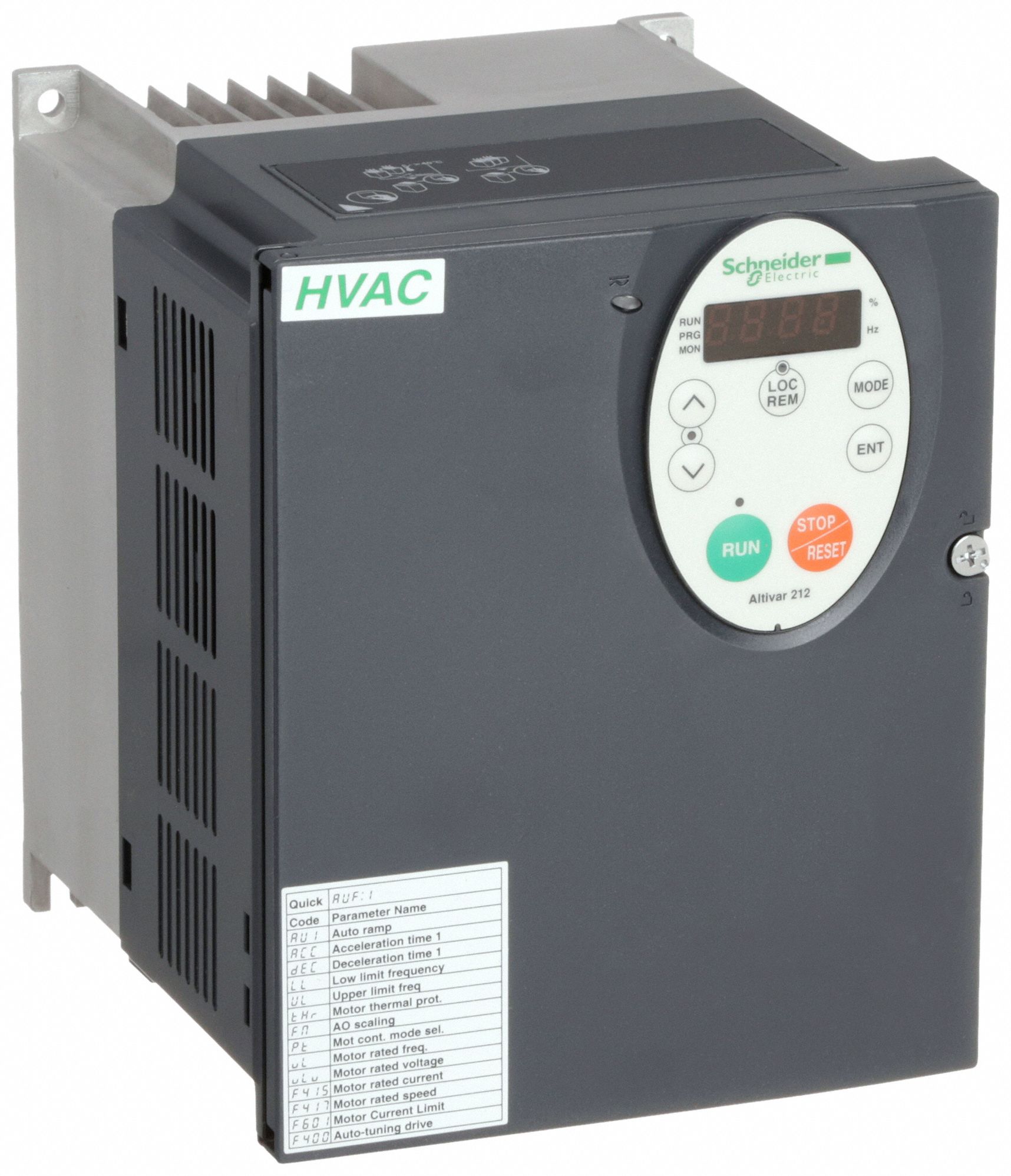 SCHNEIDER ELECTRIC, 200 to 240V AC, 5 hp Max Output Power, Variable ...