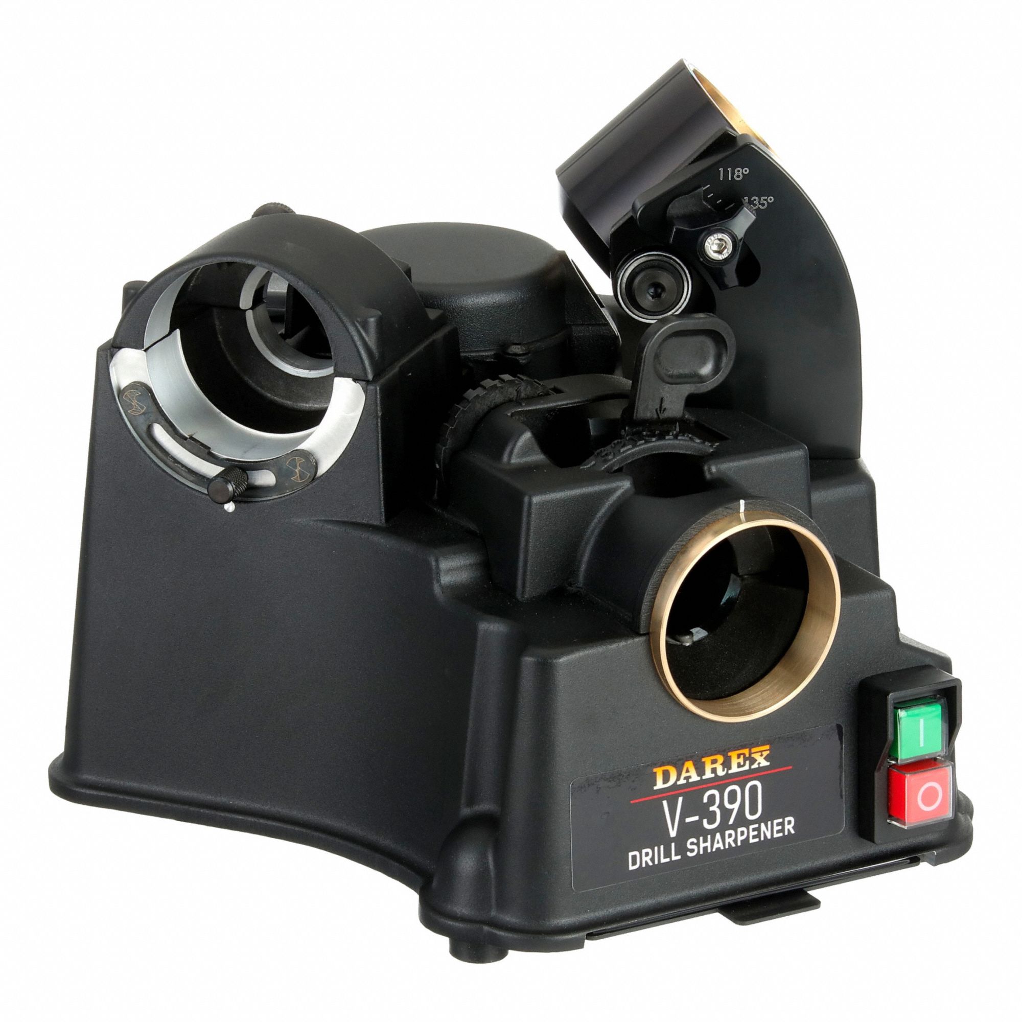 DAREX, For 1/8 in to 3/4 in Drill Bits, 118° to 140° Point Angle, Drill ...