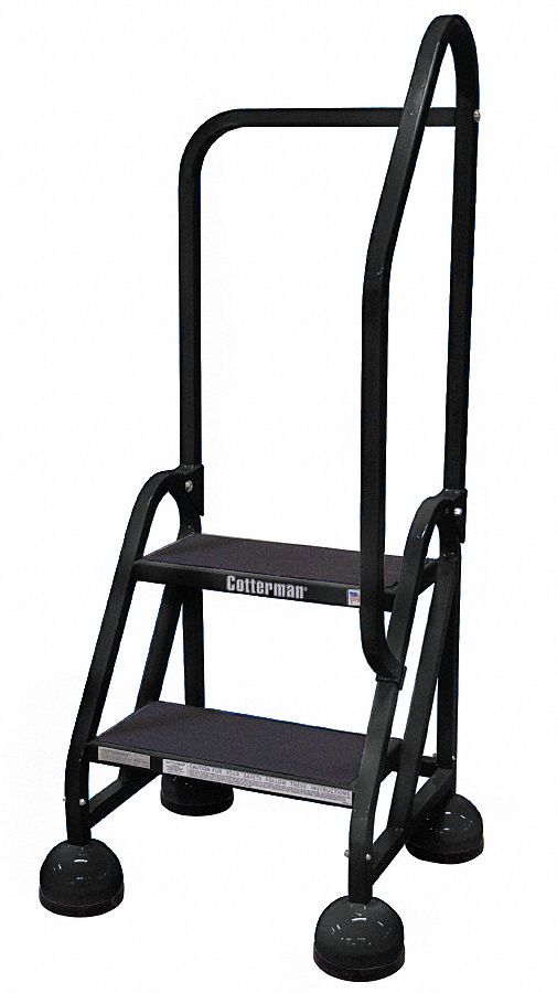 COTTERMAN, 1.5 ft Platform Ht, Partially Assembled, Rolling Ladder ... COTTERMAN, 1.5 ft Platform Ht, Partially Assembled, Rolling Ladder ...