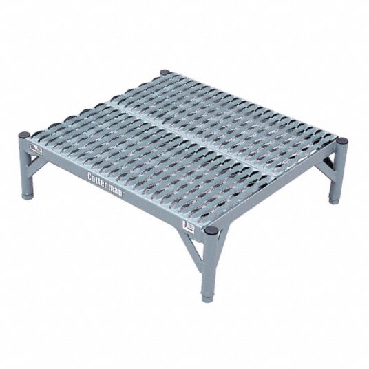 COTTERMAN, 8 in Platform Ht - Max, 24 in Platform Wd, Work Platform ...