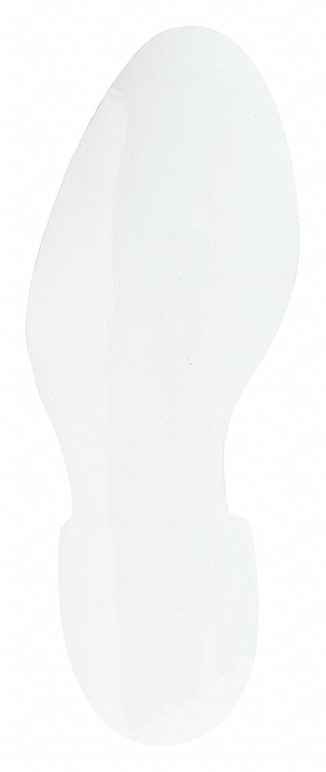 Footprint, Solid, Floor Marking Tape - 6N806|55358 - Grainger Footprint, Solid, Floor Marking Tape - 6N806|55358 - Grainger