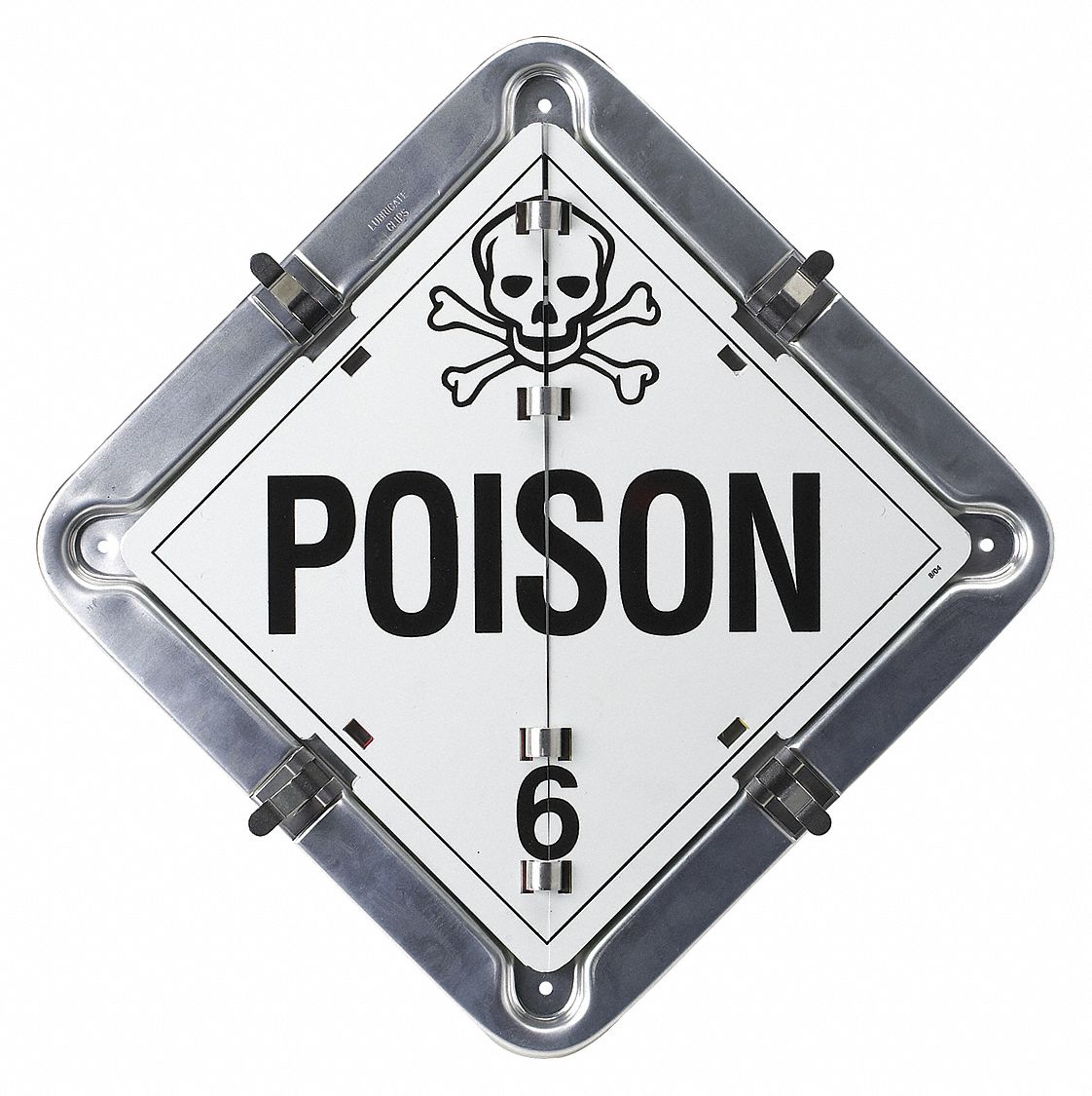 BRADY, Various DOT Classes, 13 5/8 in x 13 5/8 in, DOT Container ...